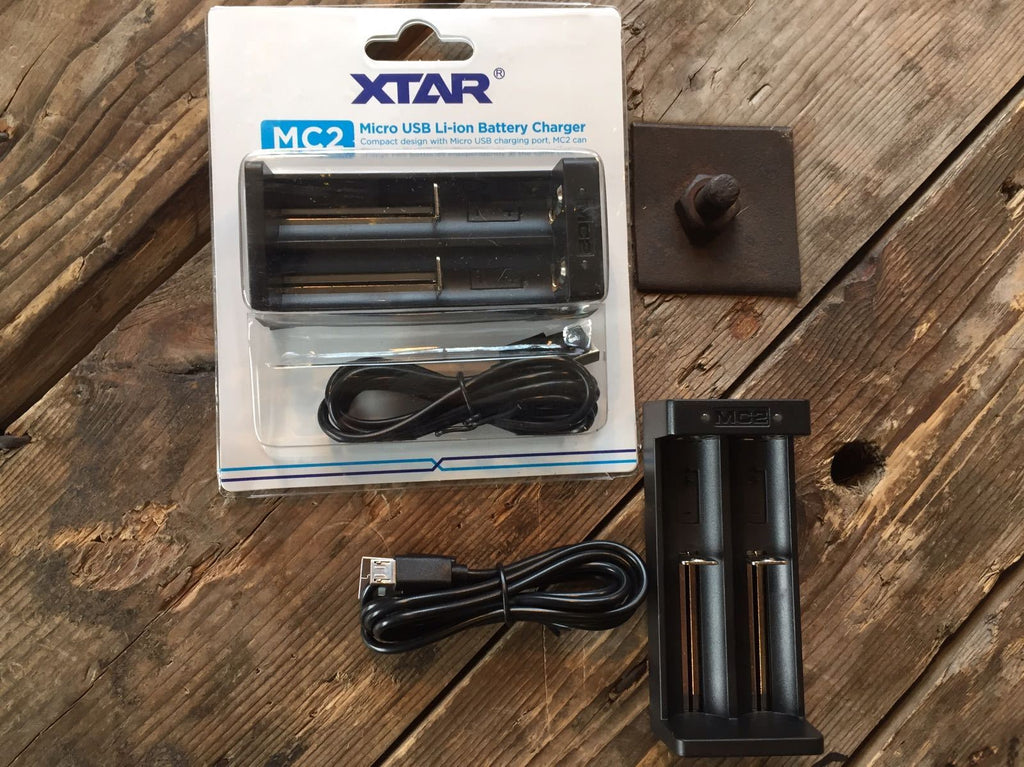 XTAR MC2 Charger 2 bay 18350 18650 20700 21700 Charger | Cheeky Vape ...