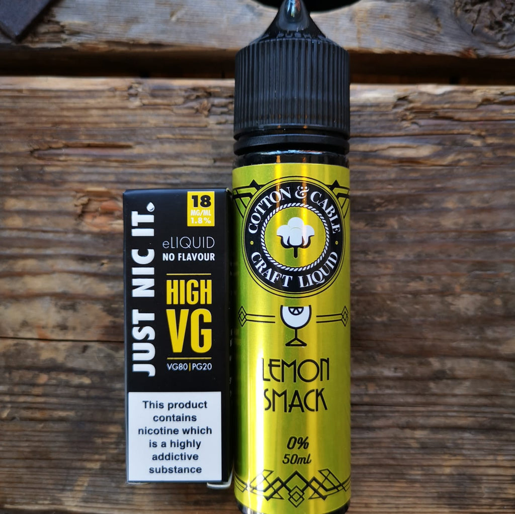 Lemon Smack by Cotton & Cable Cocktails Range | UK stock – Cheeky Vape Co.