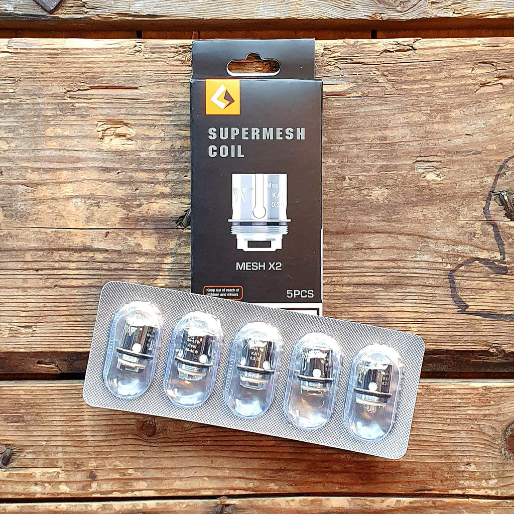 0.3 X2 Supermesh Coil 5 Pack Geek Vape | Fast Delivery – Cheeky Vape Co.
