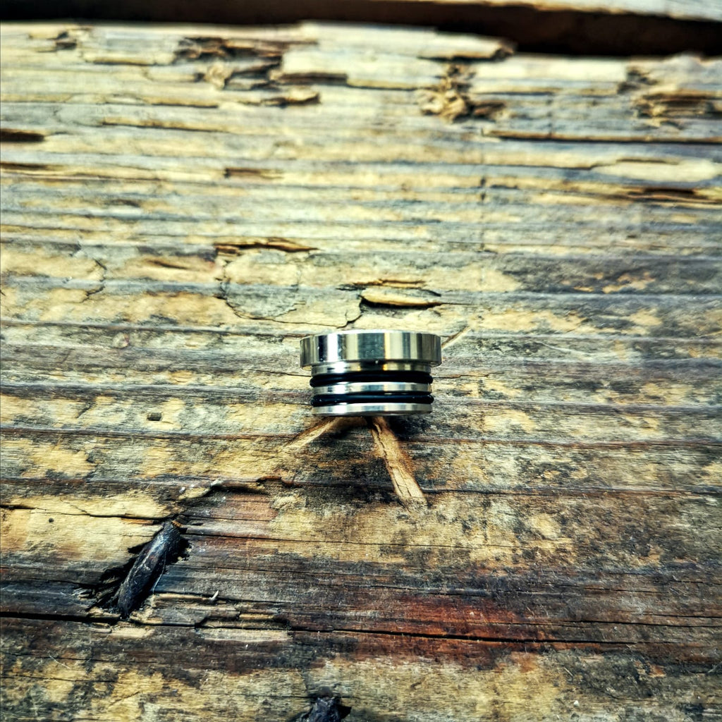 Stainless Steel 810 to 510 Drip Tip Adapter – Cheeky Vape Co.