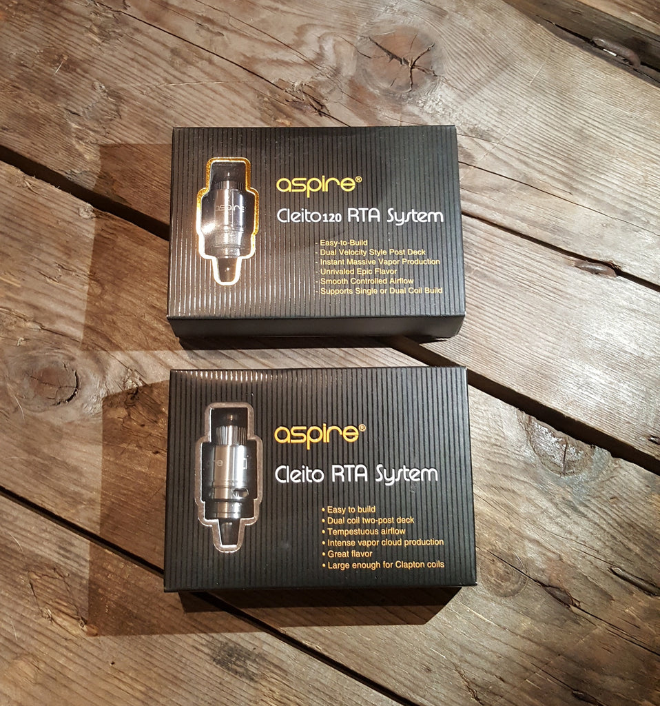 Cleito RTA System Aspire | In Stock | Sale – Cheeky Vape Co.